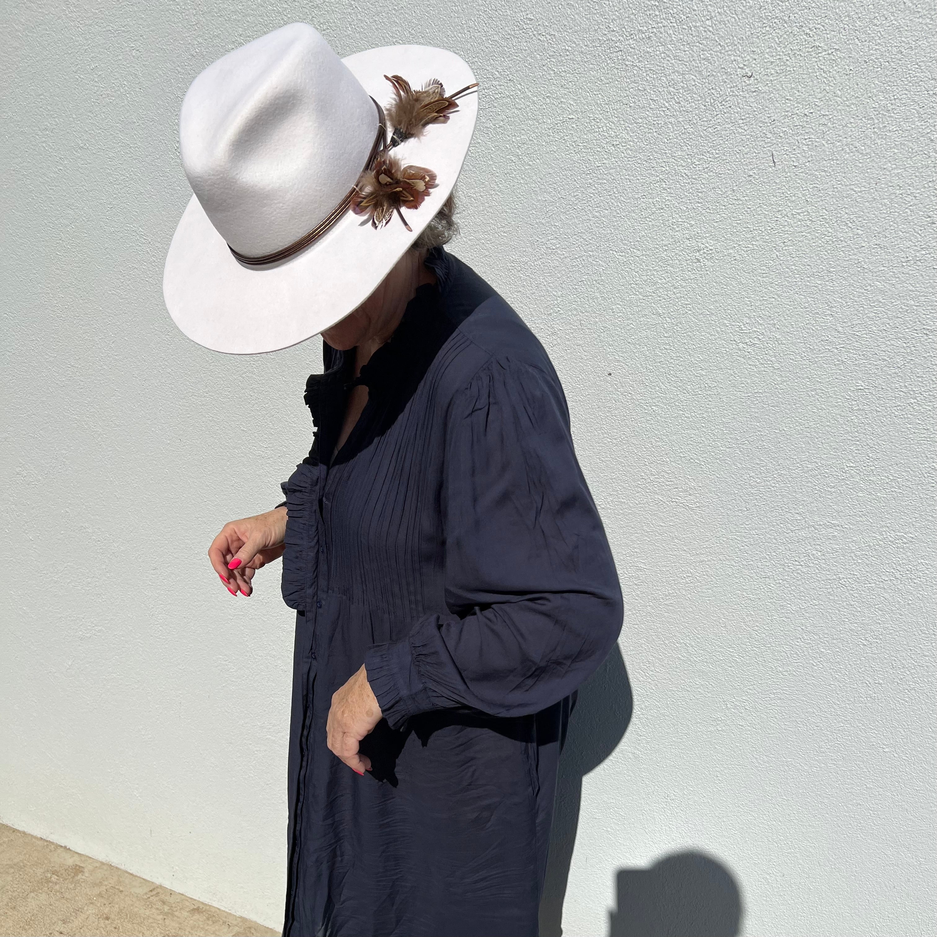 Edwina - Winter White – Lou Webb Collections