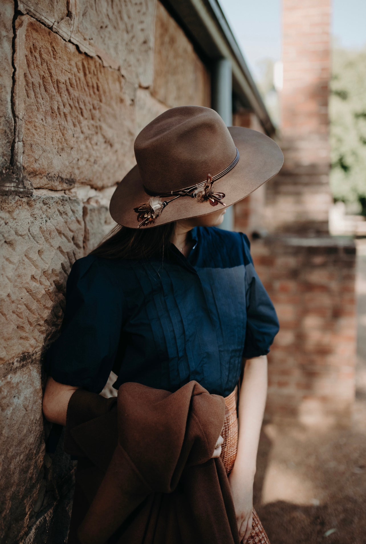 Edwina - Hard Brim – Lou Webb Collections